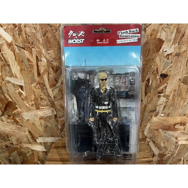 クローズ×WORST　柳臣次　Flash Back Generation　　続・武装の名の下に集う男達！！鈴蘭購買部　LIMITED　EDITION!!　フィギュア未開封品保管上の傷、汚れ有り。画像を確認した上で気になる方はお問い合わせください。