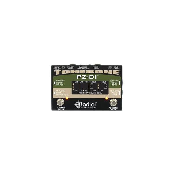 【商品名】Radial Engineering Tonebone "PZ-DI" peizo and magnetic pickup selector / DI .、【カテゴリー】ギターアンプ、【メーカー】Radial Engineering