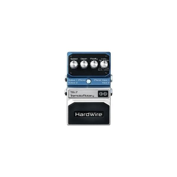 【商品名】DigiTech Hardwire Series TR-7 Stereo Tremolo and Rotary Guitar Effects Pedal、【カテゴリー】ギターエフェクター、【メーカー】DigiTech