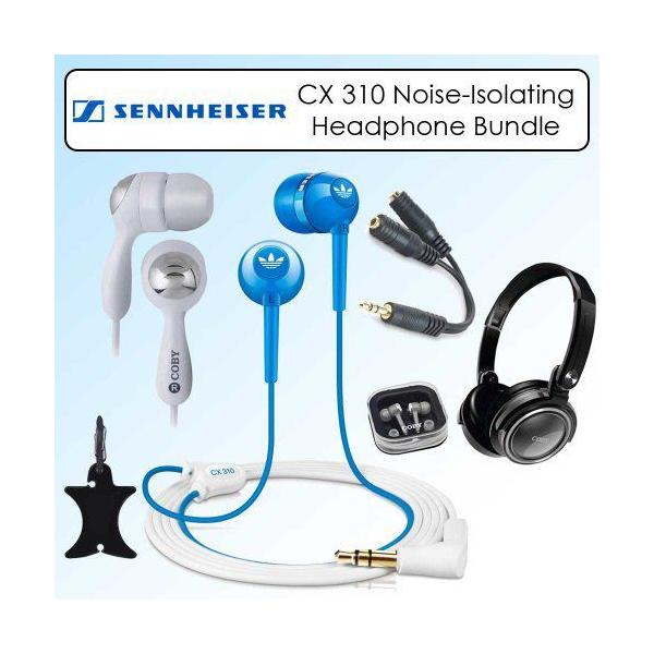 【商品名】Sennheiser(ゼンハイザー) CX 310 Noise-Isolating Ear-Canal ヘッドフォン Bundle【カテゴリ】ヘッドフォン・イヤフォン【メーカー】Sennheiser(ゼンハイザー)