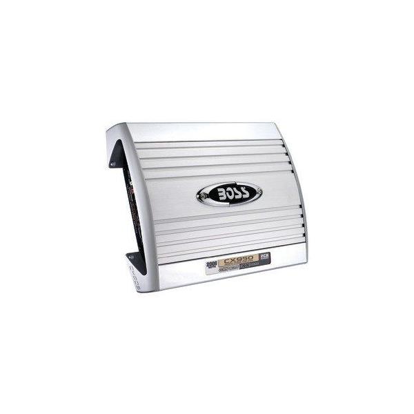 【商品名】BOSS AUDIO CX950 CHAOS Exxtreme MOSFET Bridgeable Power Amplifier 2-Channel 2000W【カテゴリー】スポーツ・レジャー：マリンオーディオ【ジャンル】