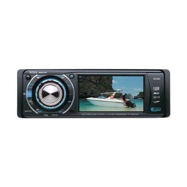 【商品名】3.6'' Marine DVD/MP3/CD Receiver with USB/SD Card Ports &amp; Auxiliary Input - BOSS AUDIO【カテゴリー】スポーツ・レジャー：マリンオーディオ...