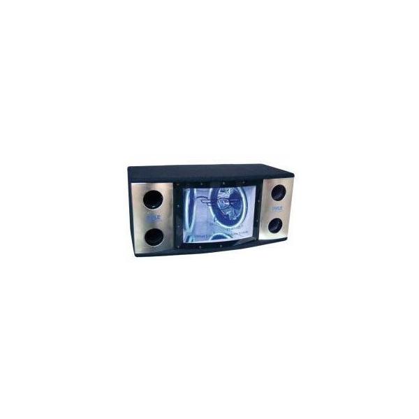 【商品名】Pyle PLBN102 Dual 10'' 2 Way 1000 Watt Bandpass w/Blue Woofer Rings【カテゴリー】スポーツ・レジャー：マリンオーディオ【ジャンル】