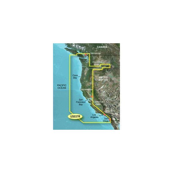 【商品名】GARMIN BLUECHART G2 VUS037R VANCOUVER - SAN DIEGO VISION - 35805【カテゴリー】スポーツ・レジャー：マリンオーディオ【ジャンル】