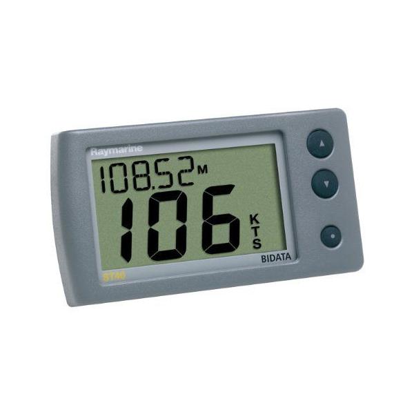 【商品名】Raymarine ST40 Bidata w/2 Thru Hull Transducers【カテゴリー】スポーツ・レジャー：マリンオーディオ【ジャンル】