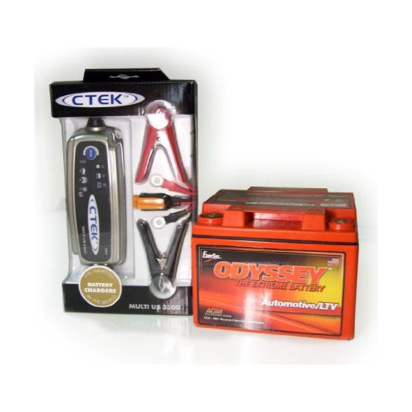【商品名】Odyssey PC1200MJT Sealed Drycell/Deep Cycle And CTEK(シーテック) 3300 バッテリー チャージャー【カテゴリー】DIY・工具 【メーカー】CTEK(シーテック)