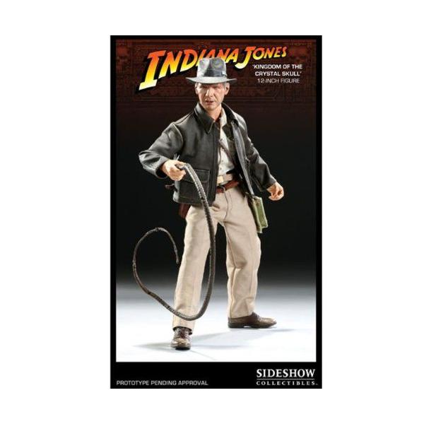 【商品名】インディ・ジョーンズ 限定 Kingdom of the Crystal Skull 12 Inch Sideshow Collectibles フィギュア (with Refrigerator)（Indiana Jones Ex...