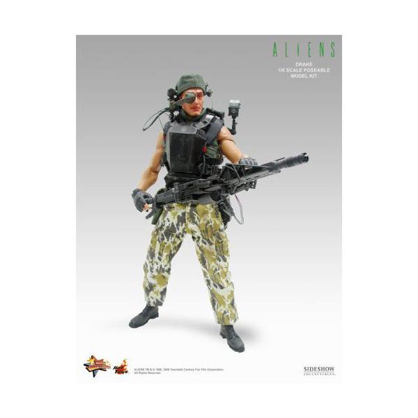 【商品名】Sideshow Collectibles エイリアンs 12 Inch Model フィギュア Mark Drake（Sideshow Collectibles Aliens 12 Inch Model Figure Mark ...