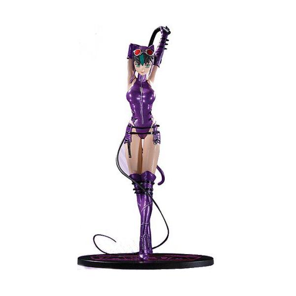 【商品名】DC Direct AmeComi 9 Inch PVC フィギュア Statue キャットウーマン Purple Suit Variant（DC Direct AmeComi 9 Inch PVC Figure Statue C...