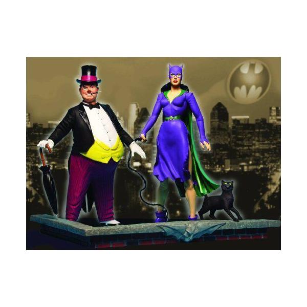 【商品名】DC Direct Silver Age キャットウーマン &amp; Penguin 2 Pack（DC Direct Silver Age Catwoman &amp; Penguin 2 Pack）【カテゴリー】キャットウー...