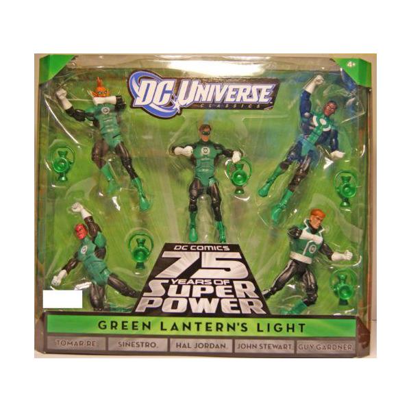 【商品名】DC Universe Classics 限定 グリーンランタンs Light アクション フィギュア 5Pack Tomar Re， Sinestro， Hal Jordan， John Stewart Guy Gardner（...