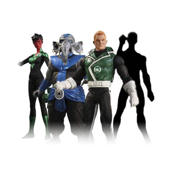 【商品名】DC Direct - グリーンランタン シリーズ 5 アクション フィギュア セット 17 cm (4)（DC Direct - Green Lantern Series 5 Action Figure Set 17 cm (4...