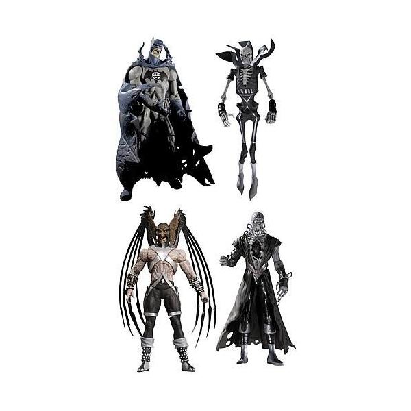 【商品名】DC Direct グリーンランタン Blackest Night シリーズ 5 セット of 4 アクション フィギュア バットマン， Deadman， Nekron ホークマン Black Lanterns（DC Direct...