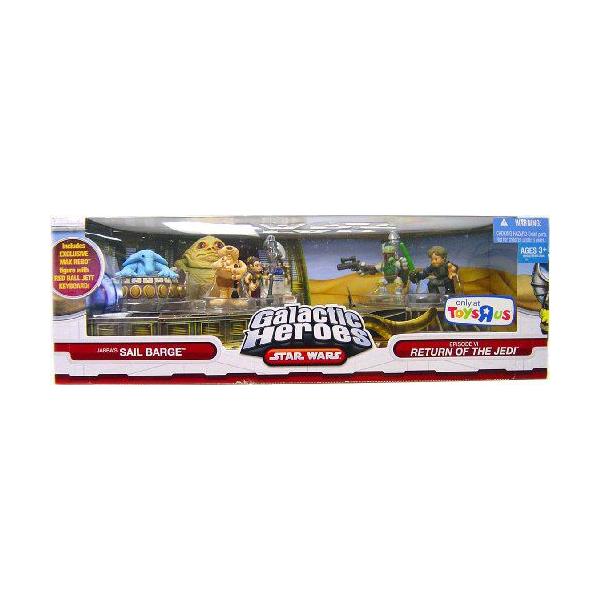 【商品名】スターウォーズ Galactic ヒーロー 限定 デラックス Cinema Scene Mini フィギュア Multi Pack Jabbas Sail Barge（Star Wars Galactic Heroes Exclu...