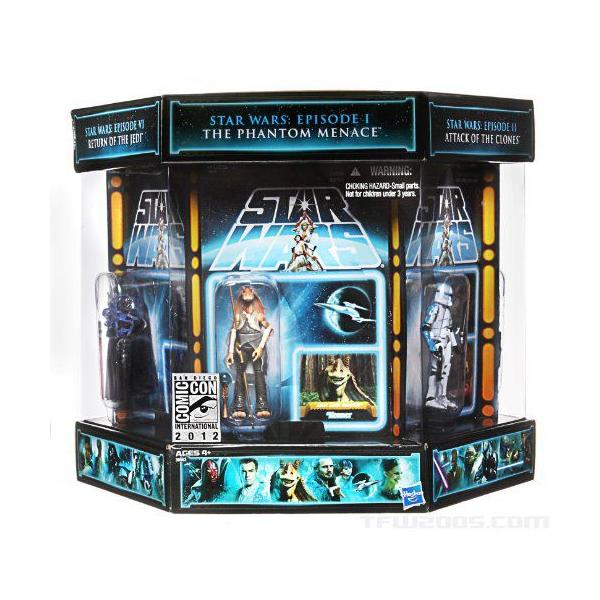 【商品名】2012 SDCC 限定 Ltd スターウォーズ Lost Line Carbonite Chamber 6 Pack No Jar Jar Banks（2012 SDCC Exclusive Ltd Star Wars Lost...
