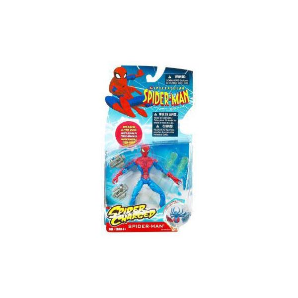 【商品名】Spectacular スパイダーマン Animated アクション フィギュア Web Blaster スパイダーマン（Spectacular Spider-Man Animated Action Figure Web Blas...