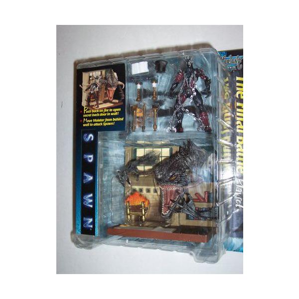 【商品名】McFarlane Toys スポーン The Movie Scenery Playセット セット of 3（McFarlane Toys Spawn The Movie Scenery Playsets Set of 3）【カテ...