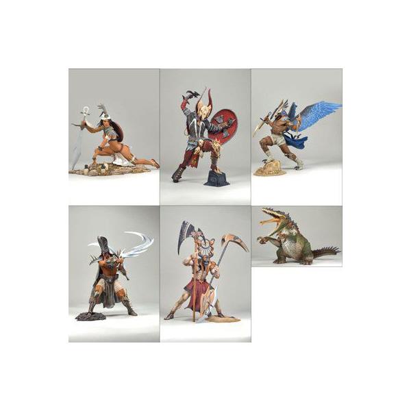 【商品名】スポーン シリーズ 33 Age of Pharohs セット of 6 フィギュア（Spawn Series 33 Age of Pharohs Set of 6 figures）【カテゴリー】スポーン(Spawn)【メーカー・...