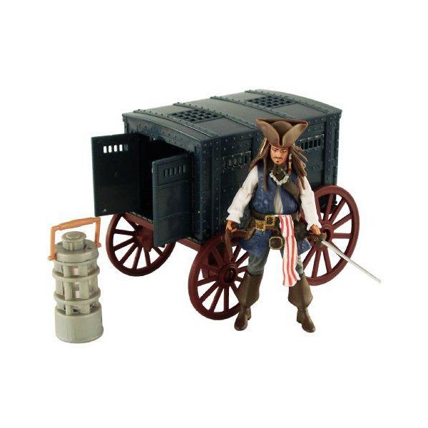 【商品名】Giochi Preziosi パイレーツオブカリビアン 4 - On Stranger Tides Battle Pack フィギュア: ジャック スパロウ With（Giochi Preziosi Pirates Of The...