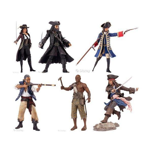 【商品名】パイレーツオブカリビアン on Stranger Tides 6 Inch アクション フィギュア セット of Five with Bonus フィギュア（Pirates of the Caribbean on Stranger...