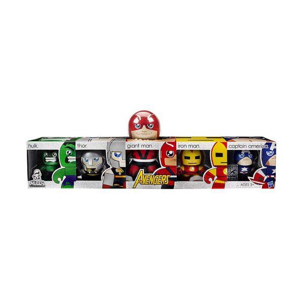 【商品名】Hasbro アベンジャーズ SDCC 2011 San Diego ComicCon 限定 Mighty Muggs Box セット The アベンジャーズ ハルク(HULK)， Thor， Giant Man， アイアンマン ...