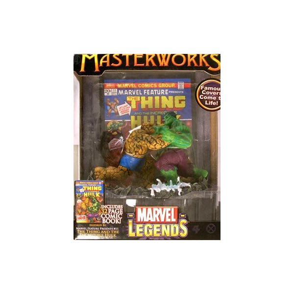 【商品名】マーベル Legends Masterworks  The Thing and The インクレディブル ハルク(HULK) アクション フィギュア Multi-Pack（Marvel Legends Masterworks  T...