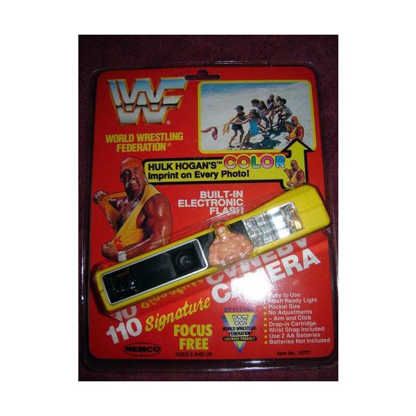 【商品名】WWF ハルク(HULK) Hogan Camera - Imprints Photos- ワールドレスリング(WWE) WCW レスリング（WWF Hulk Hogan Camera - Imprints Photos- WWE...
