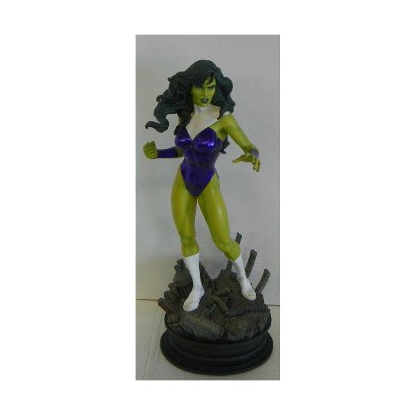 【商品名】Bowen Designs マーベル She-ハルク(HULK) Painted Statue 14” Inches Tall Sculpted By Mark Newman Limited to 1，000 Pieces（Bow...