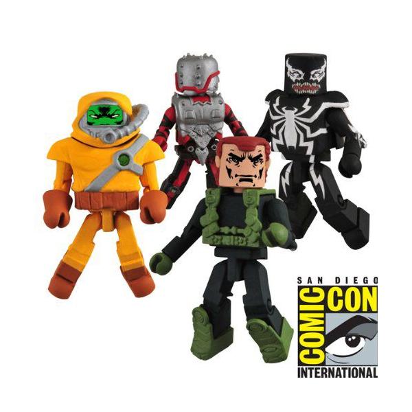 【商品名】マーベル Minimates Diamond Select Toys 2009 SDCC San Diego Comic-Con 限定 4-Pack Thunderbolts (Norman Osborn， Venom， Pena...