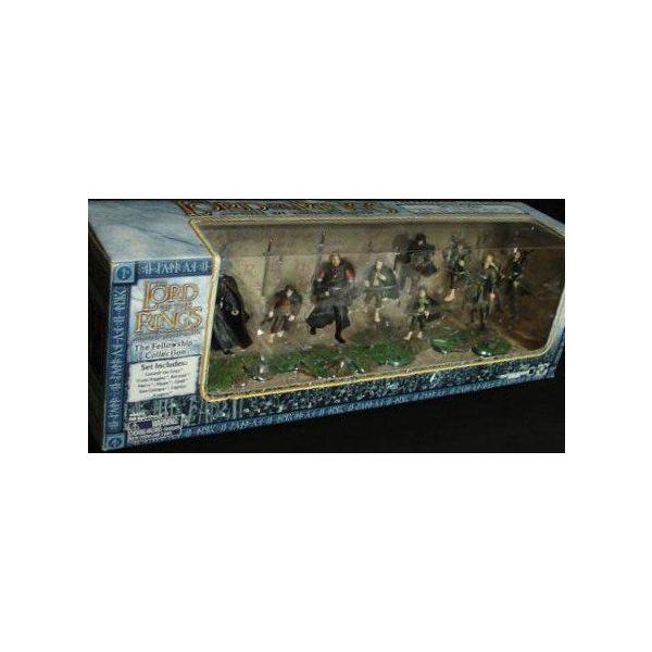 【商品名】2003 - New Line / Play Along - ロードオブザリング : Armies of Middle-Earth - The Fellowship コレクション - 9 フィギュア セット - Rare - Ou...
