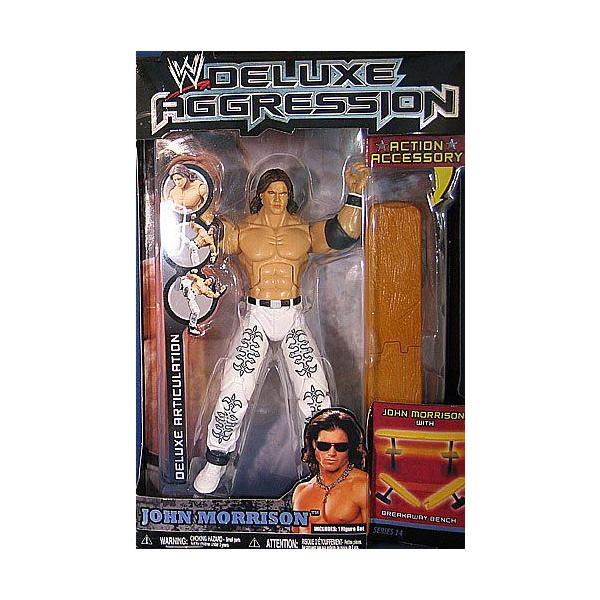 【商品名】JOHN MORRISON ”ECW” デラックス AGGRESSION 14 ワールドレスリング(WWE) TOY レスリング アクション フィギュア（JOHN MORRISON ”ECW” DELUXE AGGRESSION ...