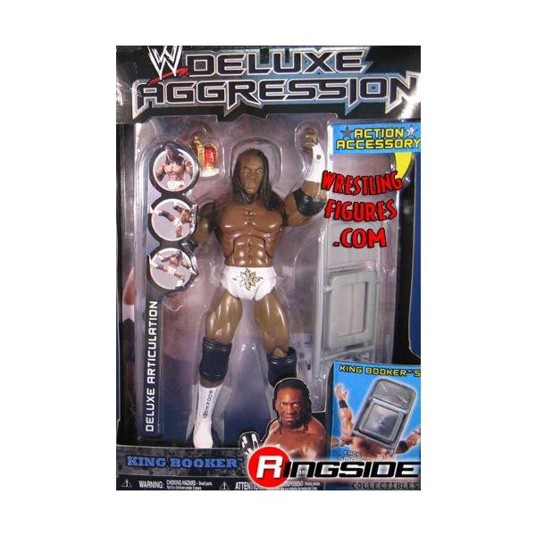 【商品名】BOOKER T - ワールドレスリング(WWE) レスリング デラックス Aggression シリーズ 6 フィギュア by Jakks（BOOKER T - WWE Wrestling Deluxe Aggression S...