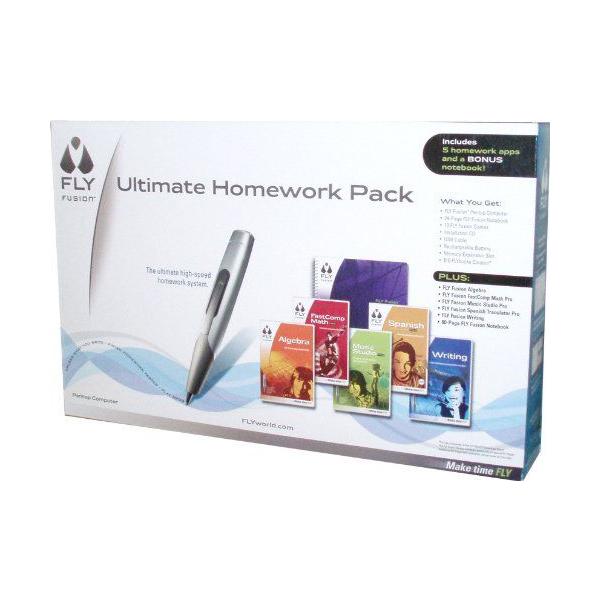 【商品名】LeapFrog(リープフロッグ) FLY Fusion Ultimate ホームワーク パック - 付属品: Fly Fusion Pentop コンピューター， 蓄電池， Memory Expansion Slot， Inst...