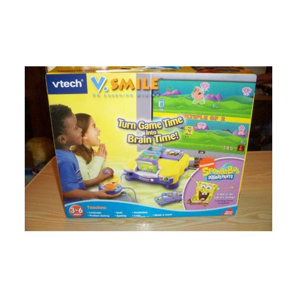 【商品名】Vtech VSmile TV 学習 システム with Sponge Bob 学習 ゲーム(Vtech VSmile TV Learning System with Sponge Bob Learning Game)【メーカー】...