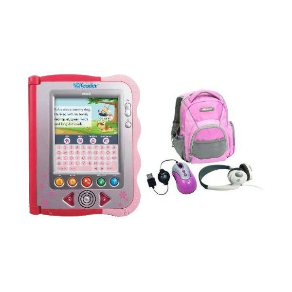 【商品名】Vtech V.Reader Animated E-Book Reader &amp; バックパック バンドル - ピンク(Vtech V.Reader Animated E-Book Reader &amp; Backpack ...