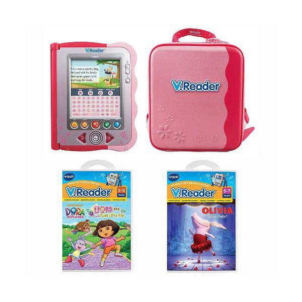 【商品名】Vtech V.Reader バンドル - ピンク(Vtech V.Reader Bundle - Pink)【メーカー】VTech