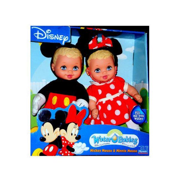 【商品名】Disney(ディズニー) ミッキー and ミニーマウス Water Babies 人形 セット Lauer ベイビー 人形 Toy(Disney Mickey and Minnie Mouse Water Babies Dol...