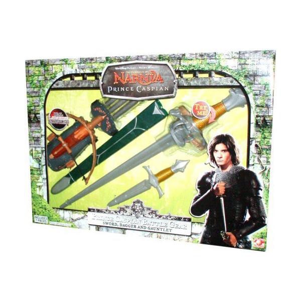 【商品名】Disney(ディズニー) Pictures The Chronicles of Narnia プリンス Caspian Battle Gear with 21 Inch Electronic Sword with Slashin...