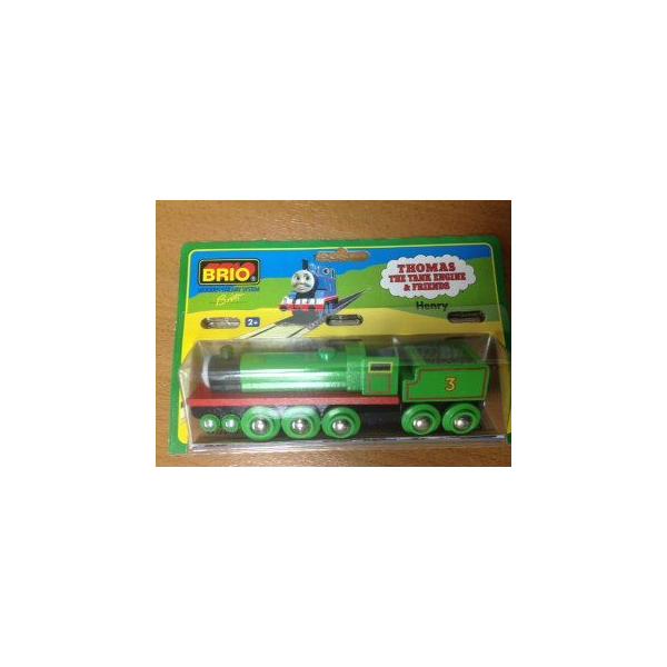 【商品名】Brio Wooden Railway System Thomas(機関車トーマス) the Train Henry Very レア New in Original パックaging(Brio Wooden Railway Sys...