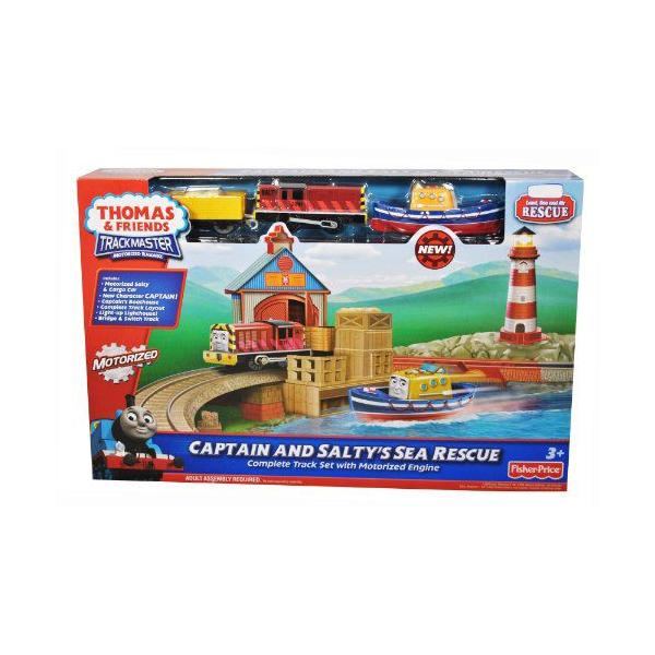 【商品名】Thomas(機関車トーマス) and Friends Land， Sea and Air Rescue シリーズ 限定 Trackmaster Motorized Railway Battery Powered Tank Eng...