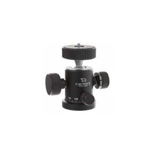 【商品名】Giottos MH-1001 Medium Ball Head with Independent Panning Lock - Supports 17.6 lbs【カテゴリー】カメラ関連:雲台:ボールヘッド