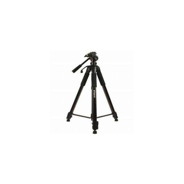 【商品名】Polaroid 57" Tripod with Carrying Case for Digital Cameras &amp; Camcorders, Black【カテゴリー】カメラ関連:三脚:スチール,ビデオ用ヘッド付き三脚