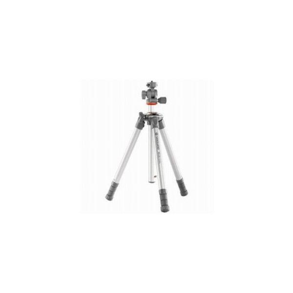 【商品名】Vanguard Nivelo 204 Silver 4-Section Tripod with Pan Head- Maximum Height: 39 3/8", Maximum Load:【カテゴリー】カメラ関連:三脚:スチ...