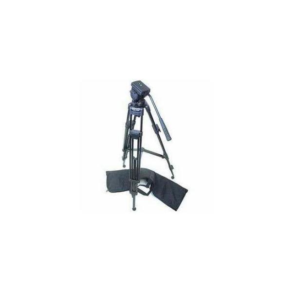 【商品名】Bescor TH-770 Aluminum 2-Stage Tripod with 65mm Ball Base Fluid Head, Mid-Level Spreader &amp; Case,【カテゴリー】カメラ関連:三脚...