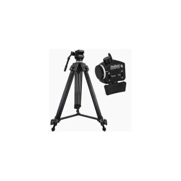 【商品名】VariZoom VZTK75A Video Tripod System with VZROCKPZFI Lens Control【カテゴリー】カメラ関連:三脚:ビデオカメラ用ヘッド付き三脚