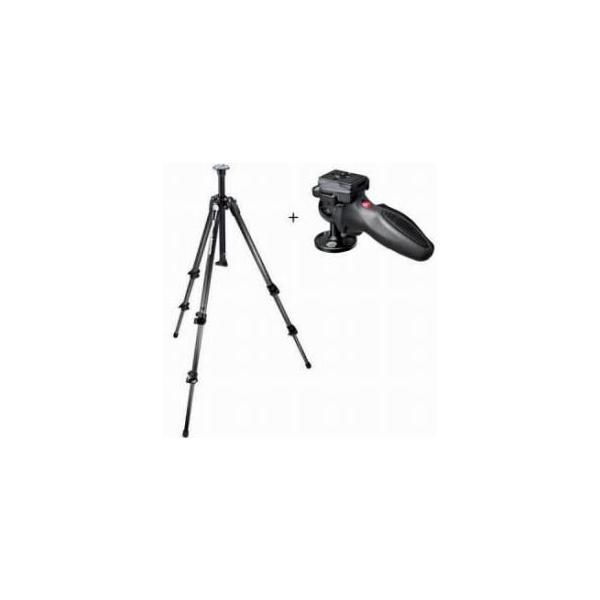 【商品名】Manfrotto 190CX3 3 Section Carbon Fiber Tripod with Manfrotto 324RC2 Lightweight Adapto Technopol【カテゴリー】カメラ関連:三脚:スチ...