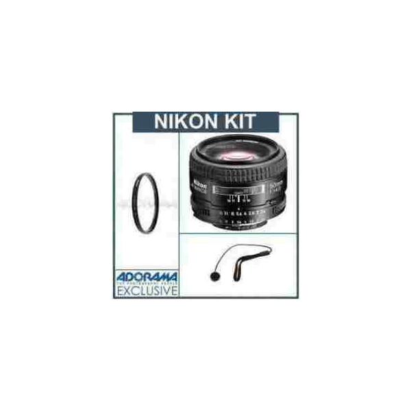【商品名】Nikon 50mm f/1.4D AF Nikkor Lens - Nikon U.S.A. Warranty - Accessory Bundle with Tiffen 52mm UV F【カテゴリー】カメラ関連:カメラレン...