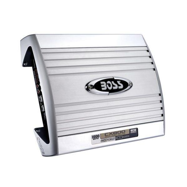 【商品名】BOSS(ボス) CX800 Chaos Exxtreme MOSFET Bridgeable 4Ch パワーアンプ【カテゴリー】カーオーディオ:アンプ:BOSS(ボス)