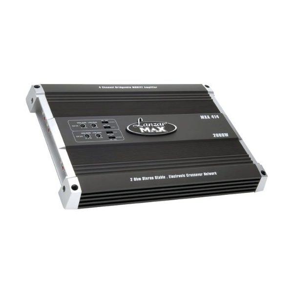 【商品名】Lanzar(ランザー) MXA414 Bridgeable MOSFET アンプ (2，000W; 4Ch)-by-Lanzar(ランザー)【カテゴリー】カーオーディオ:アンプ:Lanzar(ランザー)
