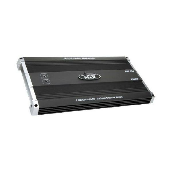 【商品名】Lanzar(ランザー) MXA284 5000W 2Ch Bridgeable MOSFET アンプ【カテゴリー】カーオーディオ:アンプ:Lanzar(ランザー)